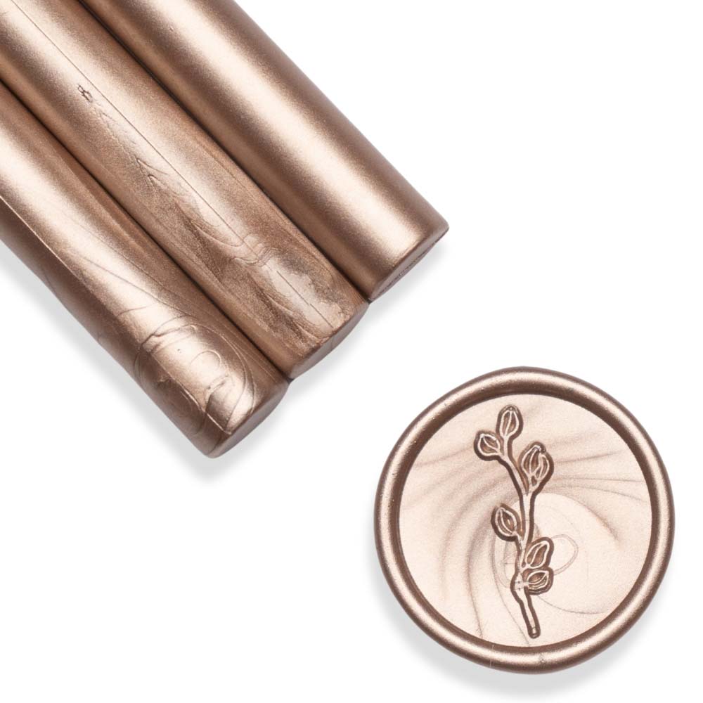 Baton ceara, champagne, sidefat metalizat, 1.1 x 13 cm, ceara pentru s